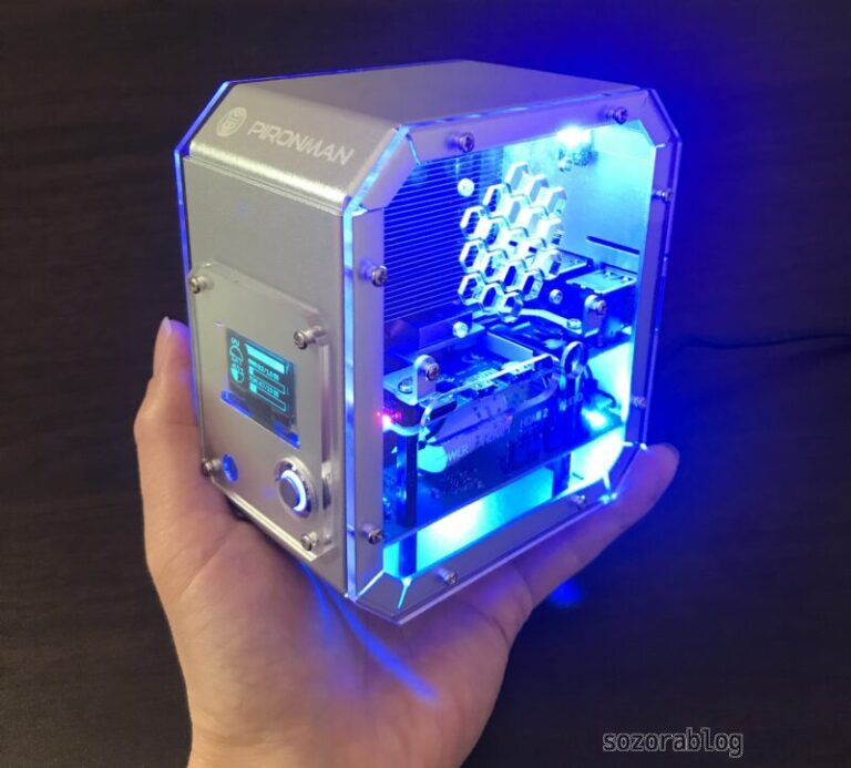 【ゲーミングPC風】Raspberry Pi 4用ミニPCケースPIRONMANをレビュー | sozorablog