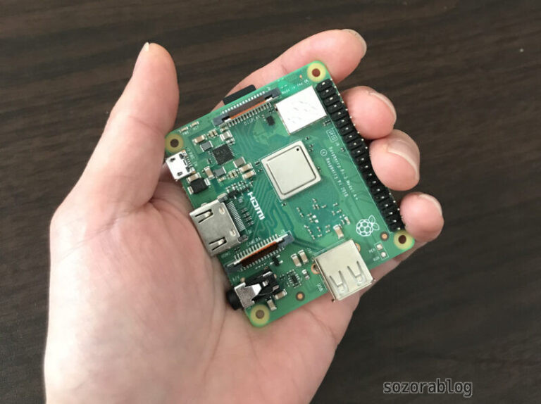 【隠れた名機】Raspberry Pi 3 Model A+レビュー｜こんなラズパイが欲しかった！ | sozorablog